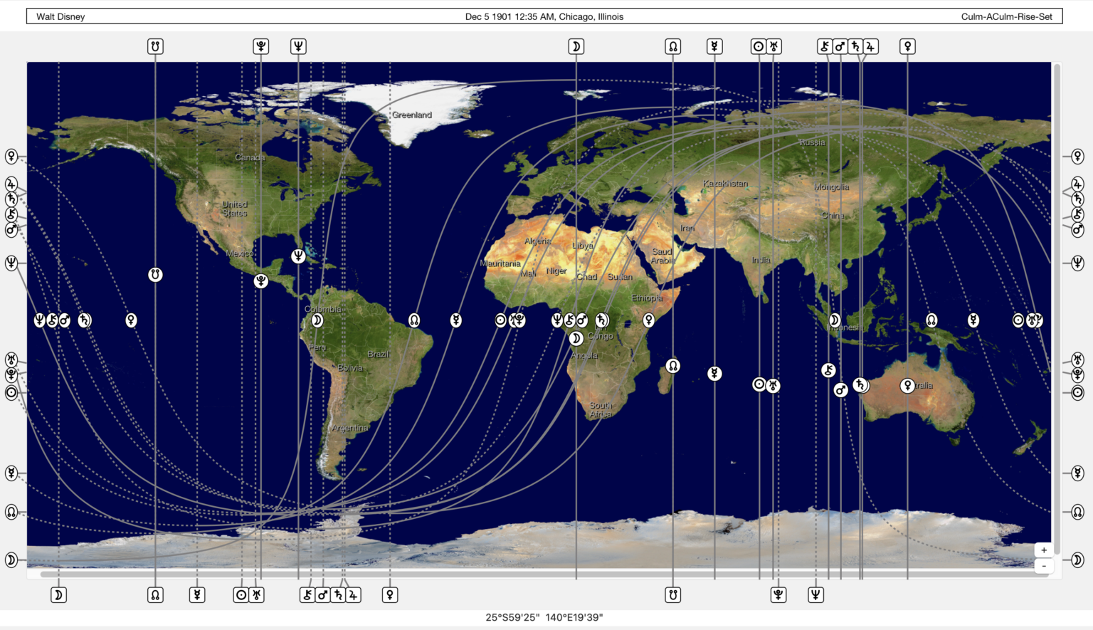 Astrocartography: The Best Places to Travel or Relocate Based on Your Map