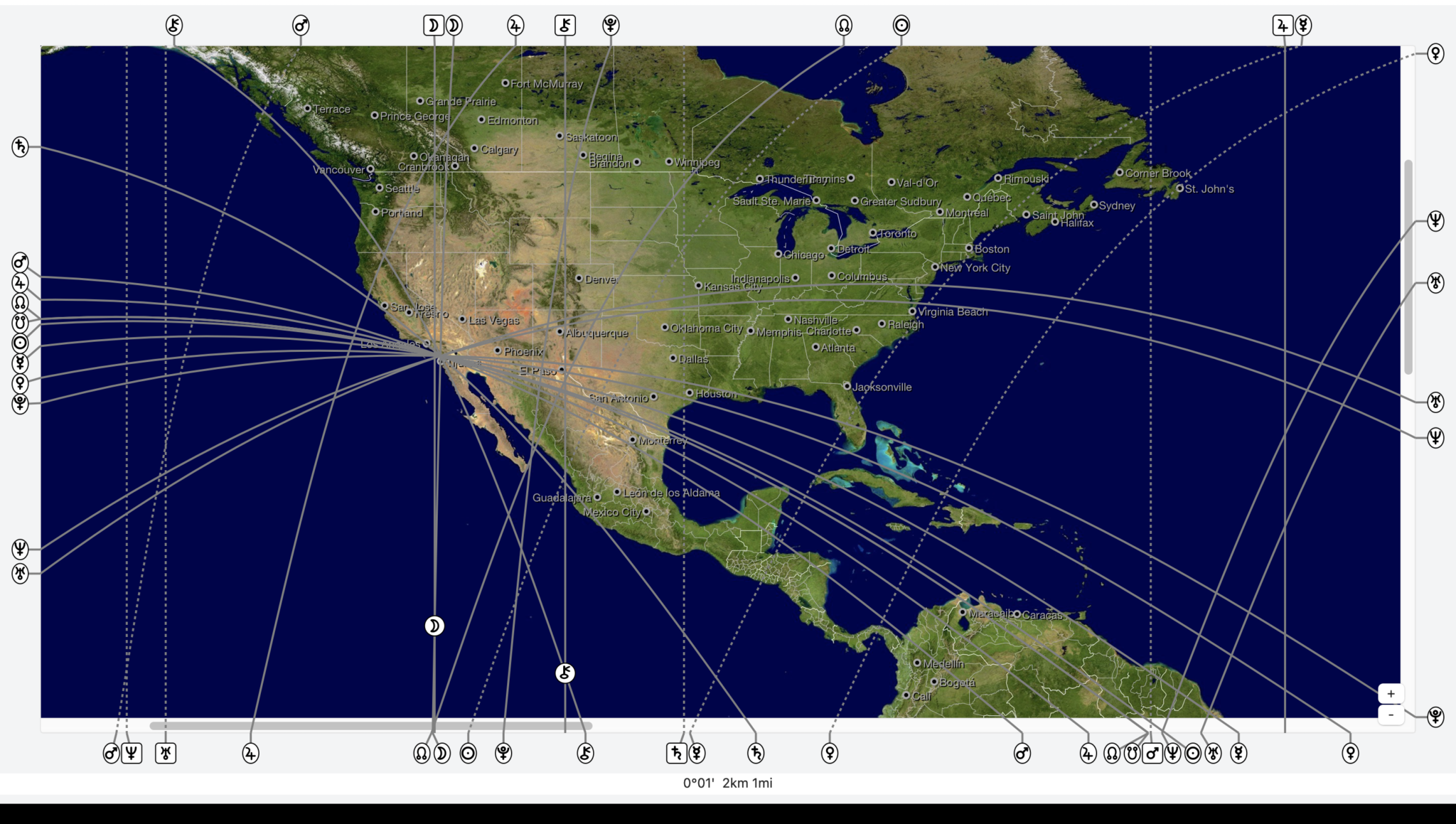Astrocartography: The Best Places to Travel or Relocate Based on Your Map